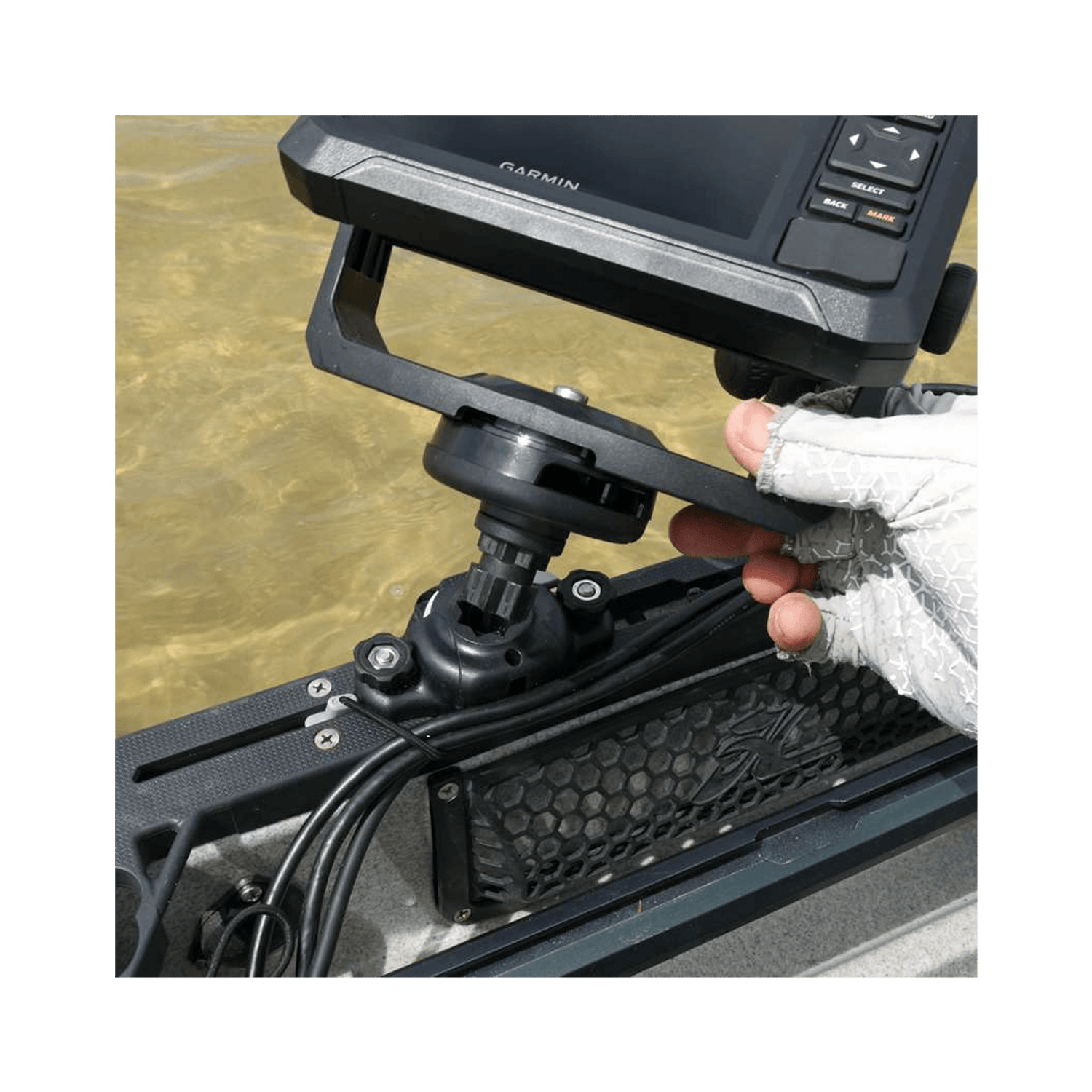 Railblaza Garmin Fishfinder Mount Low Profile - Vanhunks Outdoor