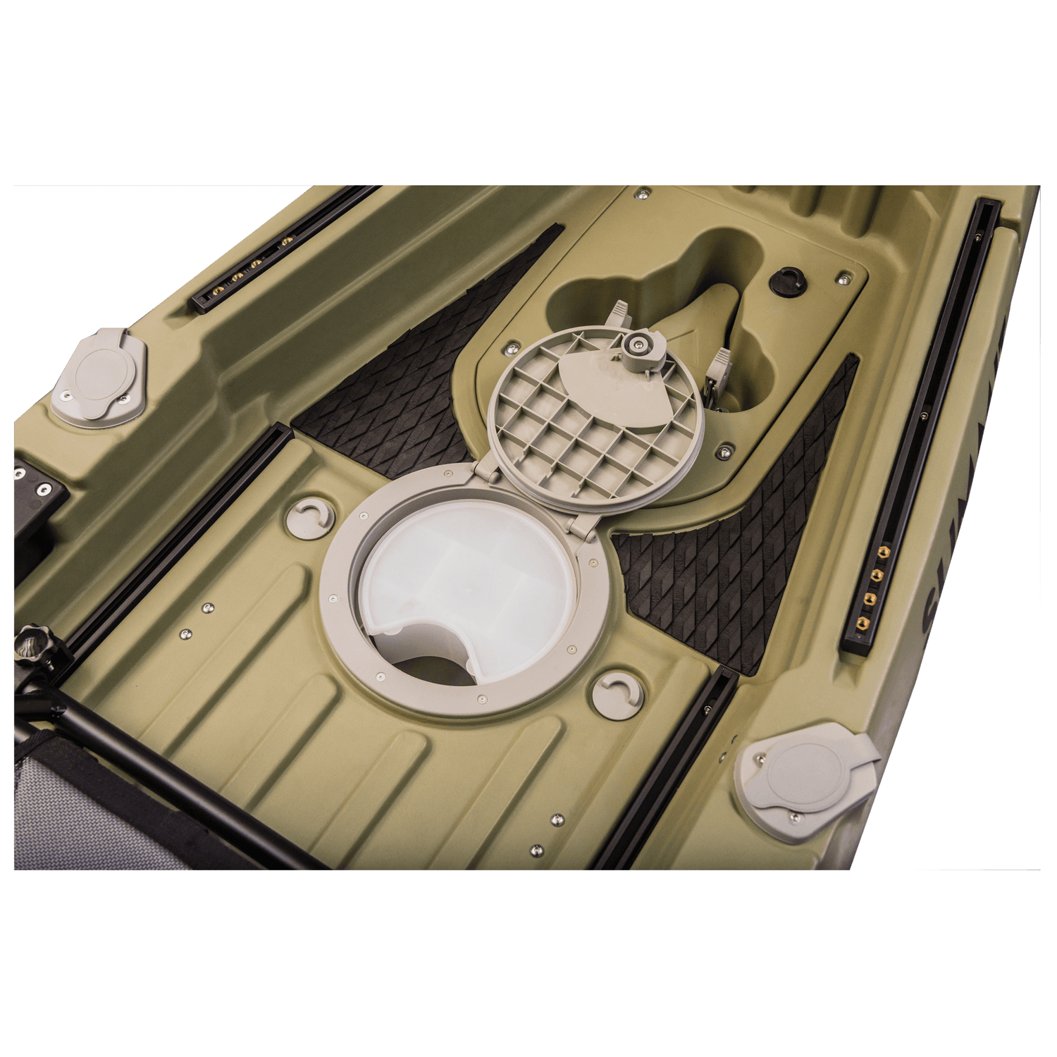 Summit 14ft Tandem Fin Drive Fishing Kayak - Blue/Grey / Fin Drive box ...