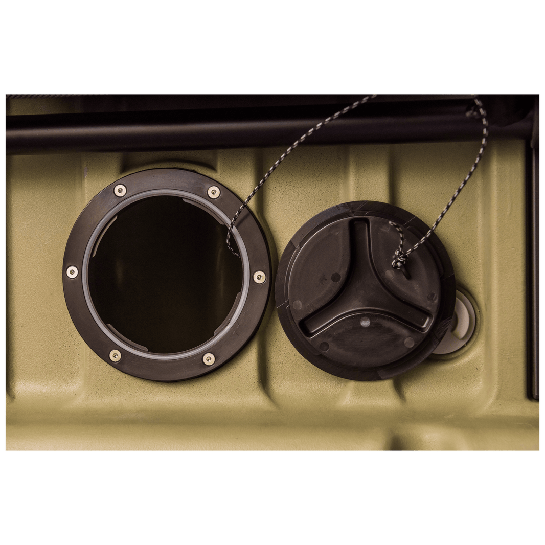 Summit 14ft Tandem Fin Drive Fishing Kayak - Blue/Grey / Fin Drive box ...