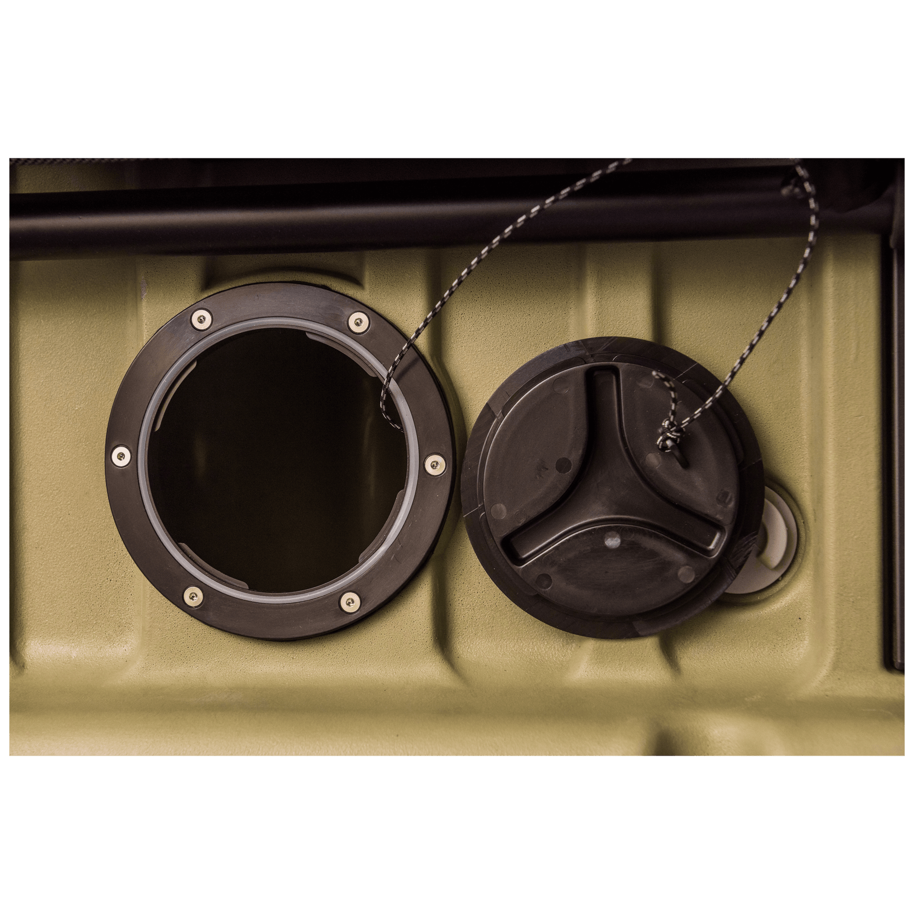 Summit 14ft Tandem Fin Drive Fishing Kayak - Blue/Grey / Fin Drive box ...