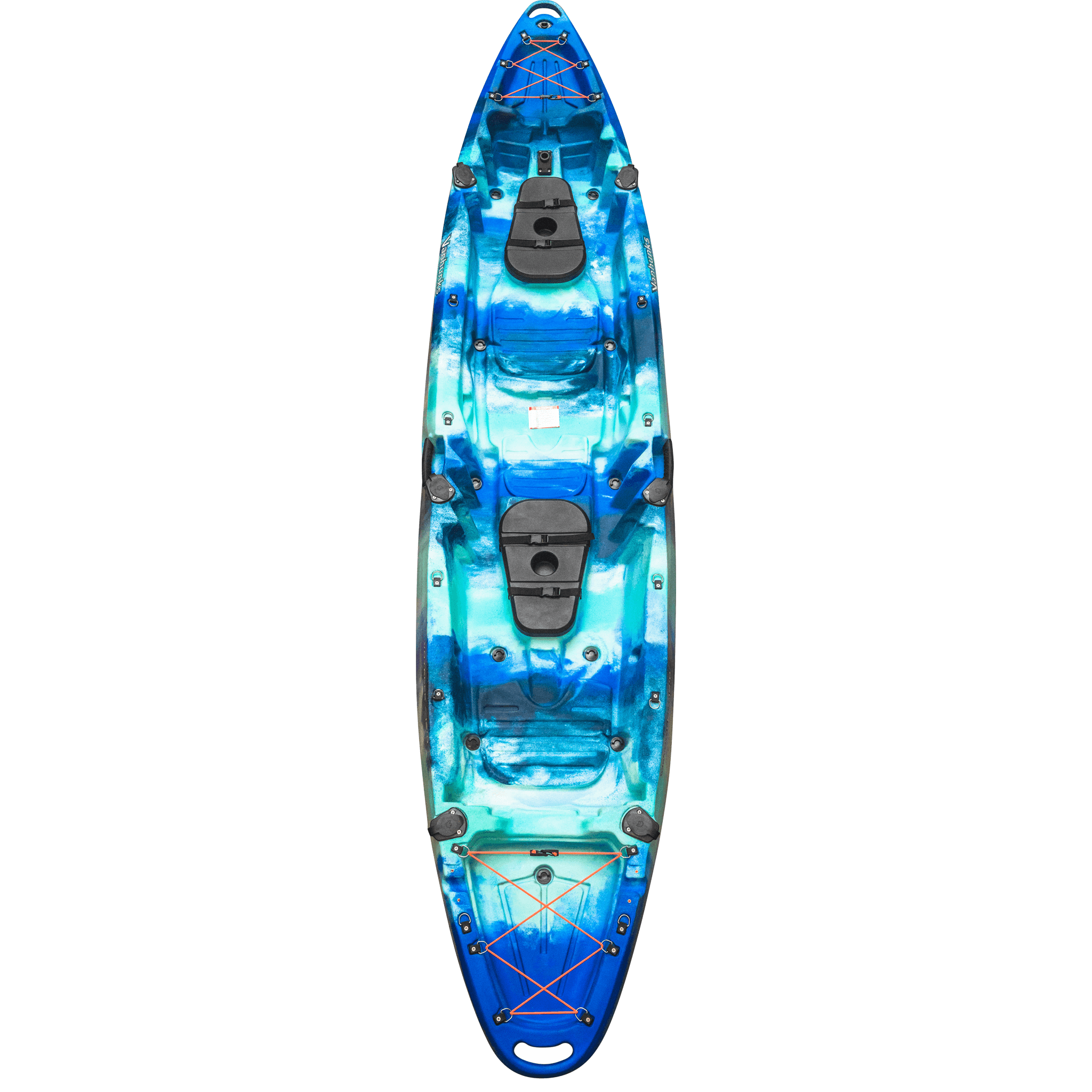Bluefin 12'0 Tandem Kayak - Oceana Blue - Vanhunks Outdoor
