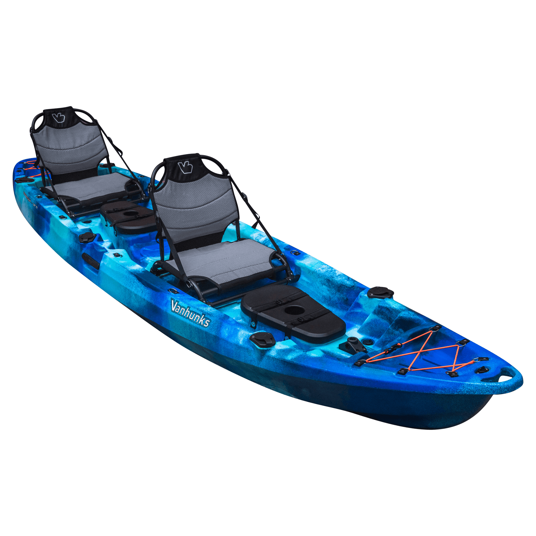 Bluefin 12'0 Tandem Kayak - Oceana Blue - Vanhunks Outdoor