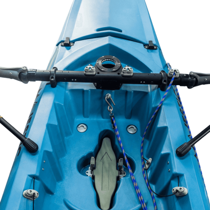 ViztaCraft Majestic – 16ft Trimaran Fin Drive Sailing Kayak - Blue ...