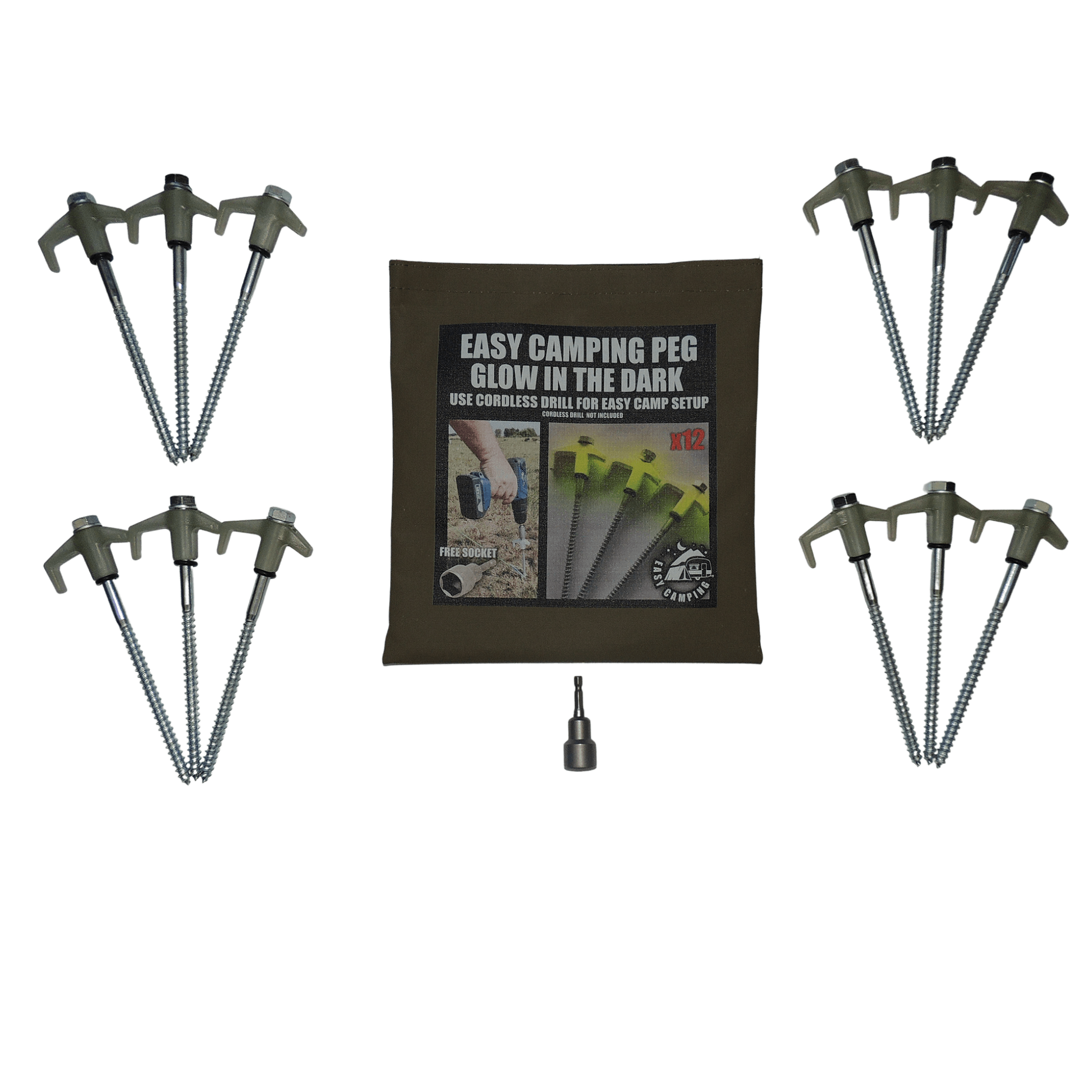 Easy Camping Peg - Vanhunks Outdoor