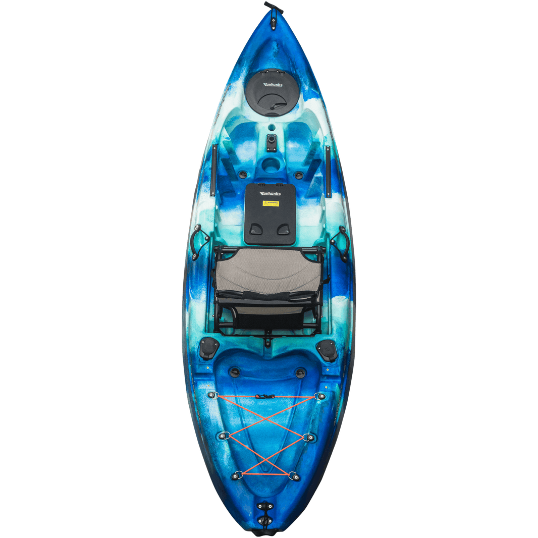 Manatee 9’0 Fishing Kayak - Oceana Blue - Vanhunks Outdoor