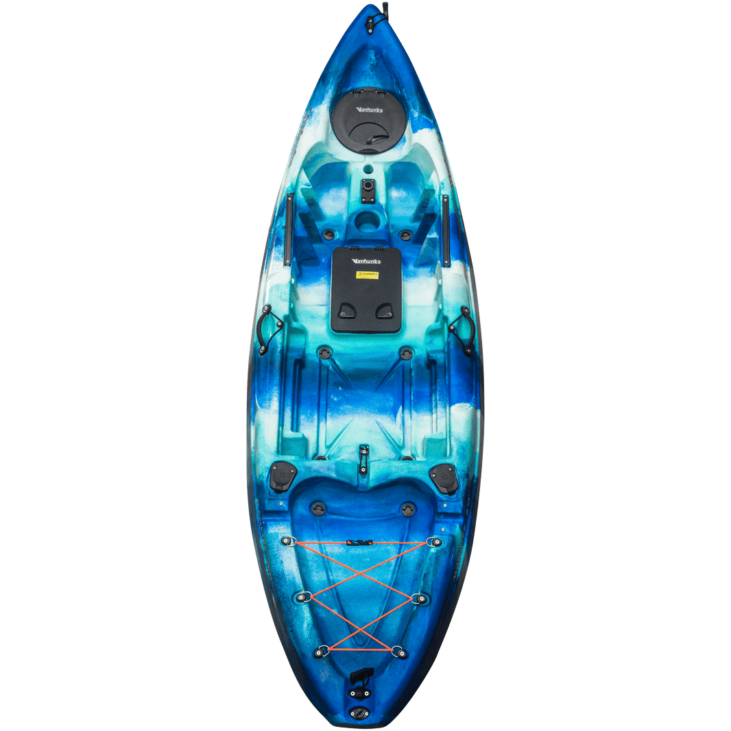 Manatee 9’0 Fishing Kayak - Oceana Blue - Vanhunks Outdoor