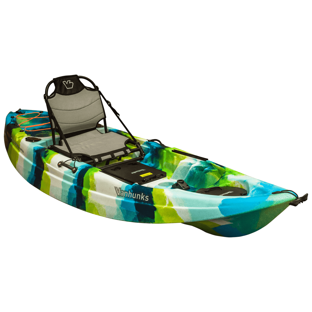 Manatee 9’0 Fishing Kayak - Aqua Green - Vanhunks Outdoor